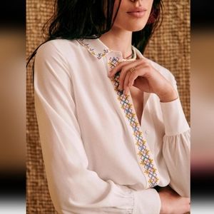 Sezane | Tops | Sezane Abbie Shirt | Poshmark